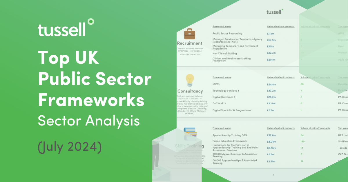 2025 Public Sector Frameworks Report