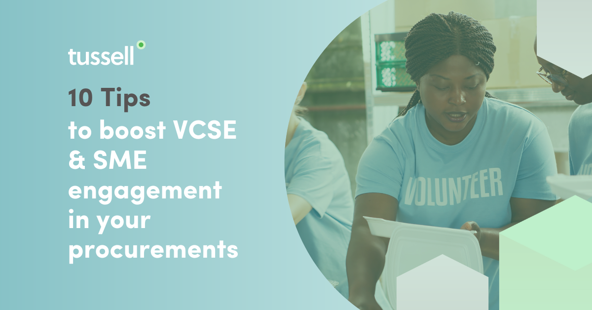 10 ways to boost VCSE and SME engagement in your procurements