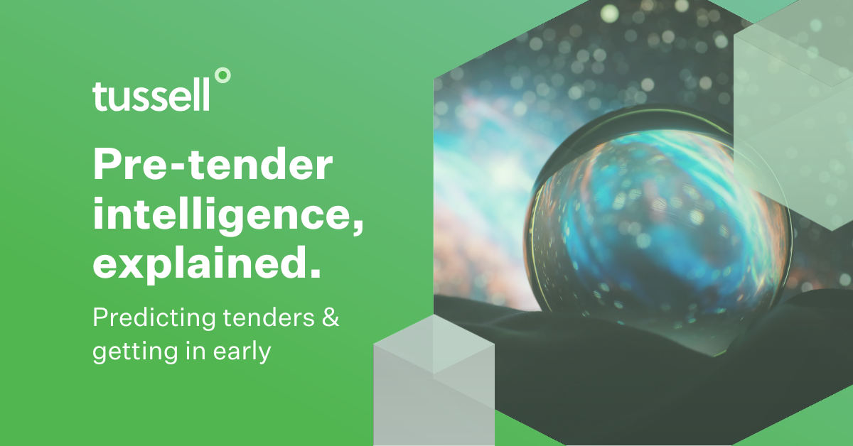 What is pre-tender intelligence? Predicting tenders & getting in early