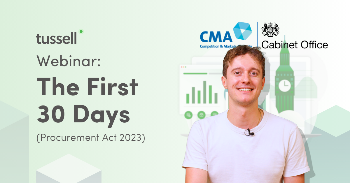 The Procurement Act Webinar | Tussell, Cabinet Office, CMA